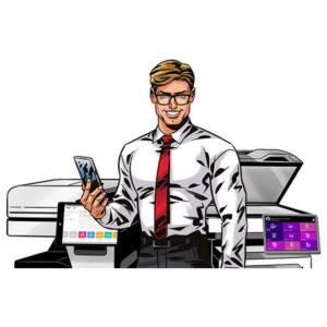 MyQ - On-Premise or cloud print management solutions.